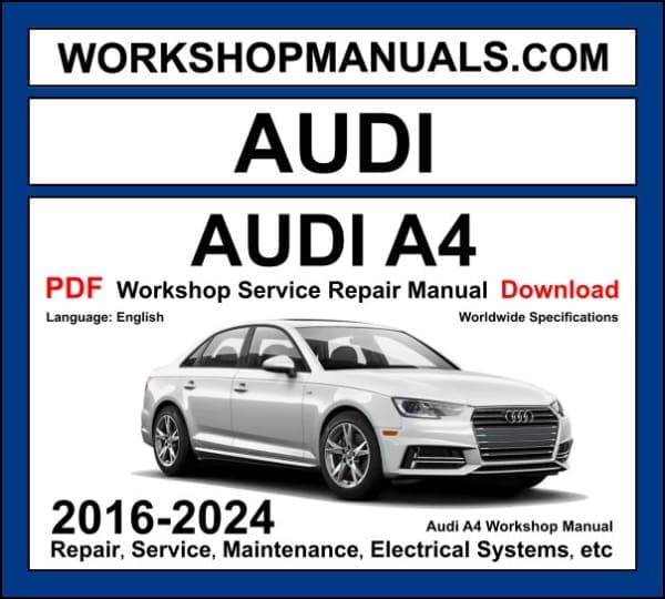 Audi A4 B9 Serviceplan Pdf