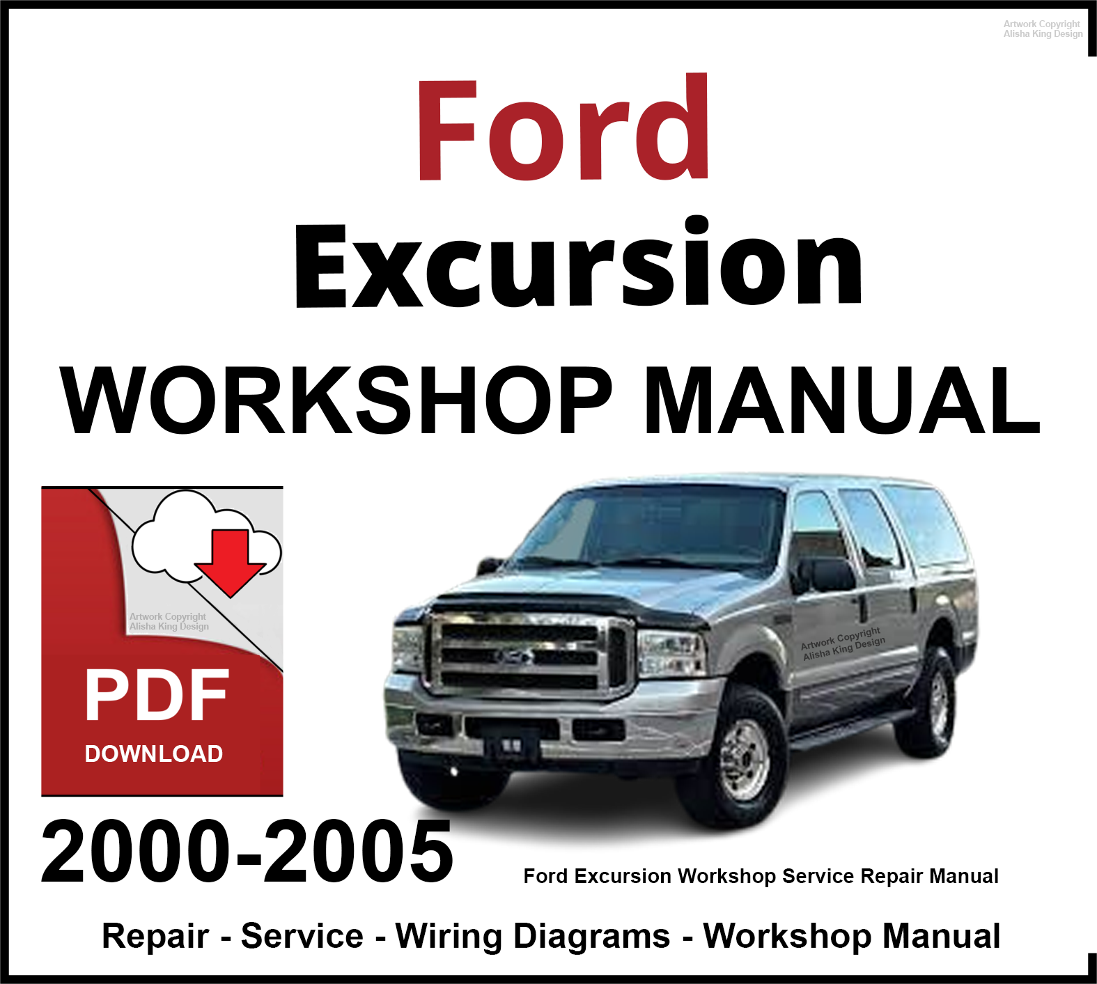 Ford Excursion 2000-2005 Workshop Service Repair Manual PDF Download ...